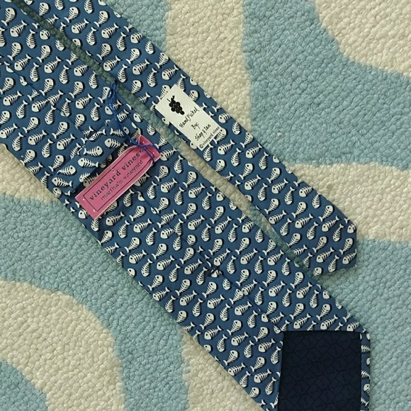 Vineyard Vines | Accessories | Vineyard Vines Fish Bone Tie | Poshmark